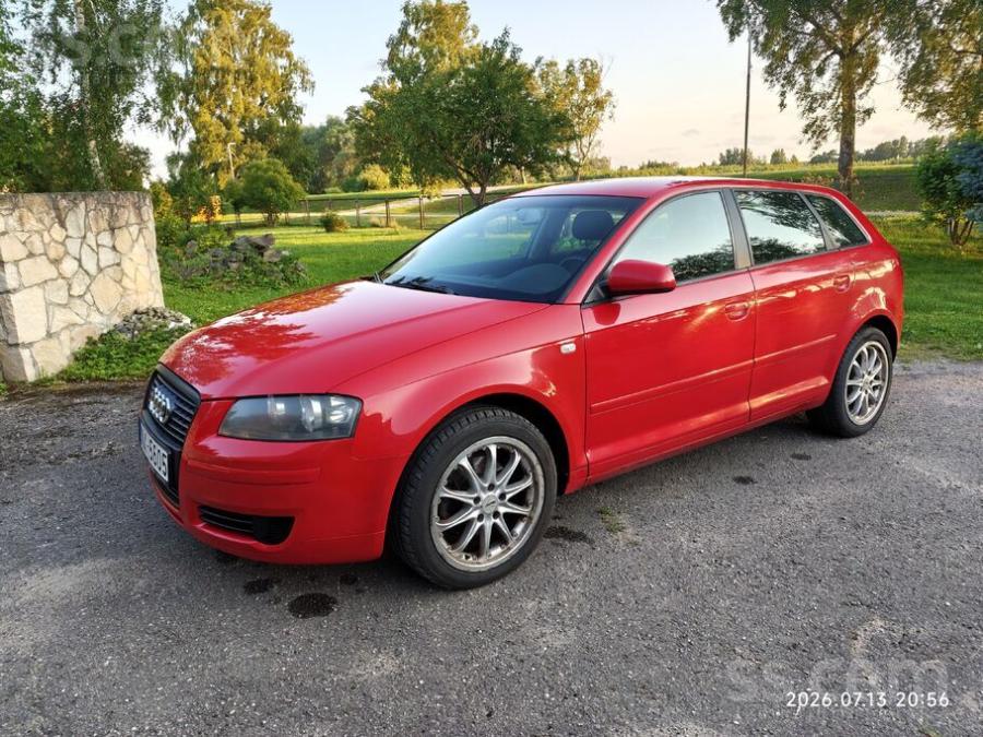 Sarkans Audi A3 2005 Rīga, ar dzinēja tilpumu 2.00 L un nobraukumu 292 tūkst. km par 2000 €, foto 1 vietnē AUTOMOTO.COM.LV