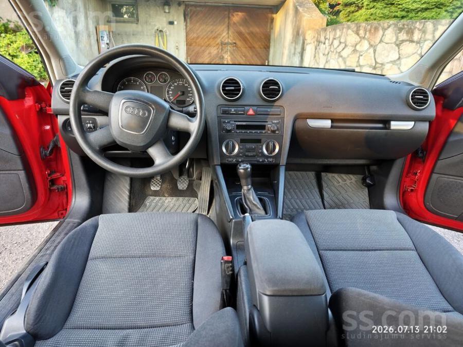 Sarkans Audi A3 2005 Rīga, ar dzinēja tilpumu 2.00 L un nobraukumu 292 tūkst. km par 2000 €, foto 10 vietnē AUTOMOTO.COM.LV