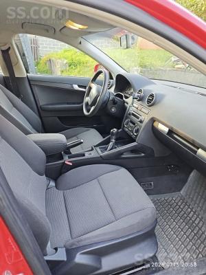 Sarkans Audi A3 2005 Rīga, ar dzinēja tilpumu 2.00 L un nobraukumu 292 tūkst. km par 2000 €, foto 13 vietnē AUTOMOTO.COM.LV