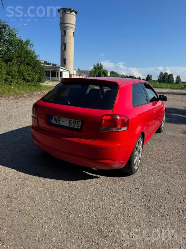 Sarkans Audi A3 2005 Talsi, ar dzinēja tilpumu 1.90 L un nobraukumu 467 tūkst. km par 1300 €, foto 5 vietnē AUTOMOTO.COM.LV
