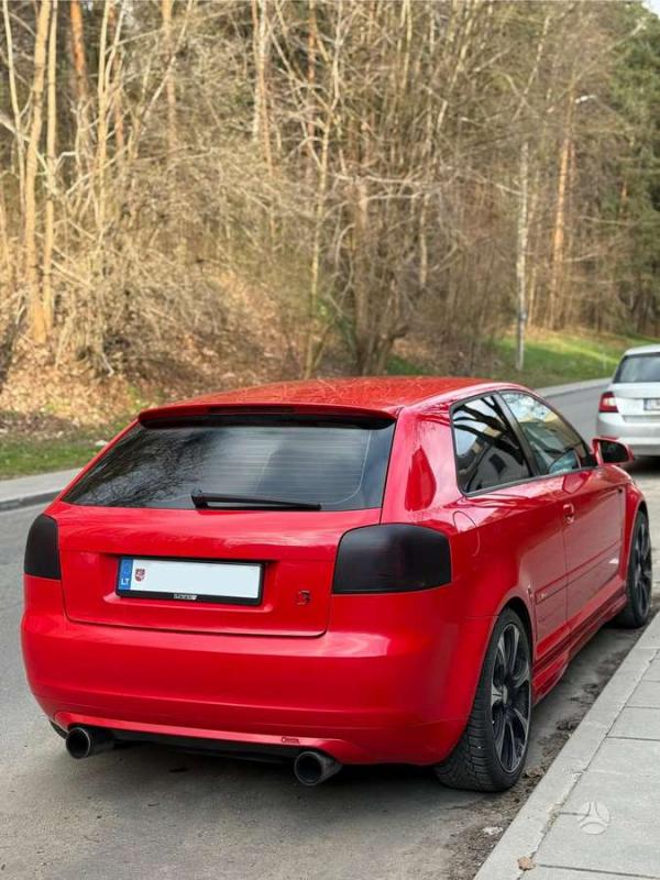 Sarkans Audi A3 2005 Viļņa, ar dzinēja tilpumu 1.90 L un nobraukumu 315 tūkst. km par 2850 €, foto 3 vietnē AUTOMOTO.COM.LV