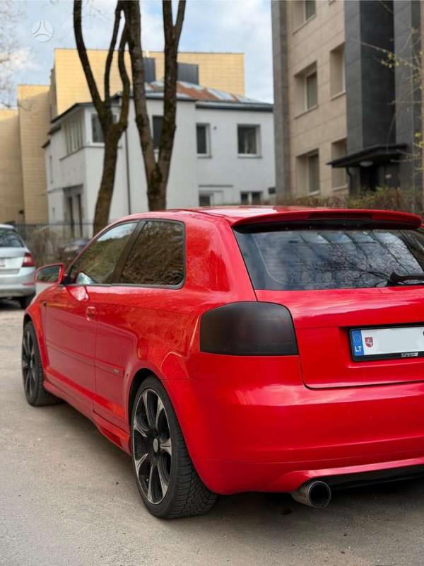 Sarkans Audi A3 2005 Viļņa, ar dzinēja tilpumu 1.90 L un nobraukumu 315 tūkst. km par 2850 €, foto 4 vietnē AUTOMOTO.COM.LV