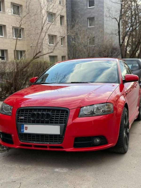 Sarkans Audi A3 2005 Viļņa, ar dzinēja tilpumu 1.90 L un nobraukumu 315 tūkst. km par 2850 €, foto 5 vietnē AUTOMOTO.COM.LV