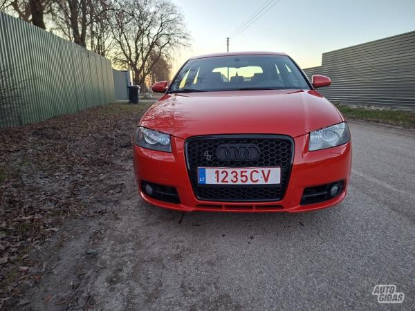 Red Audi A3 2006 in Marijampole, with an engine capacity of 2.00 L and mileage of 2398 thousand km for 3500 €, photo 1 on AUTOMOTO.COM.LV