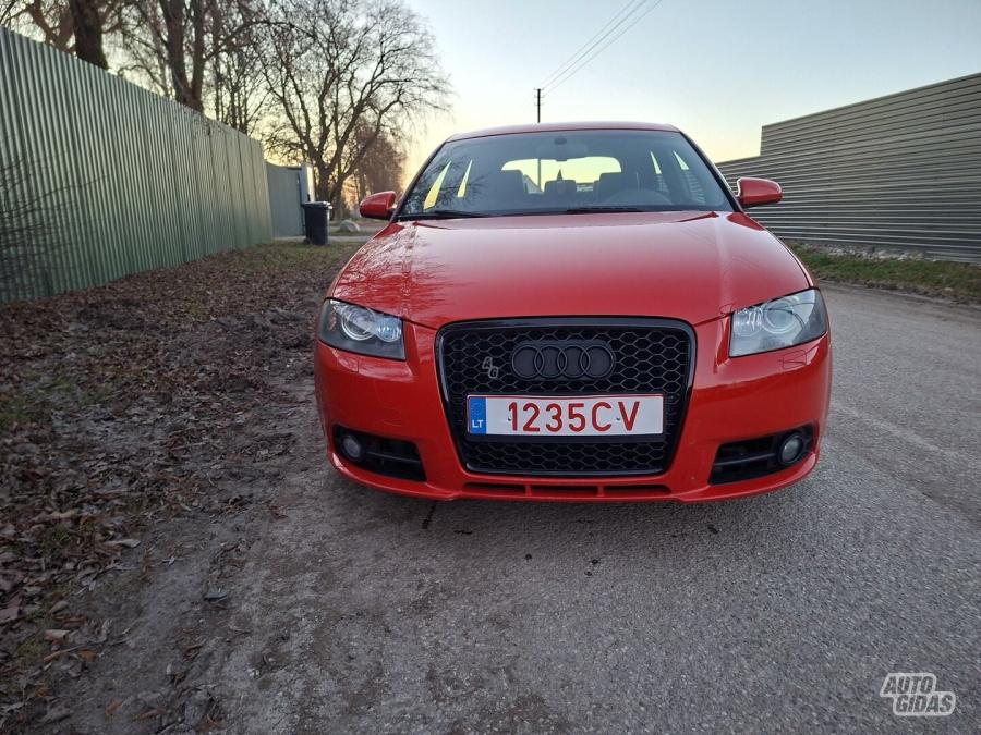 Sarkans Audi A3 2006 Marijampole, ar dzinēja tilpumu 2.00 L un nobraukumu 2398 tūkst. km par 3500 €, foto 1 vietnē AUTOMOTO.COM.LV
