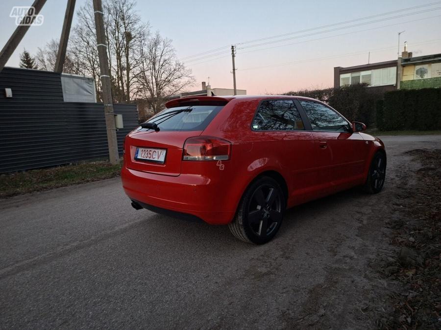 Sarkans Audi A3 2006 Marijampole, ar dzinēja tilpumu 2.00 L un nobraukumu 2398 tūkst. km par 3500 €, foto 3 vietnē AUTOMOTO.COM.LV