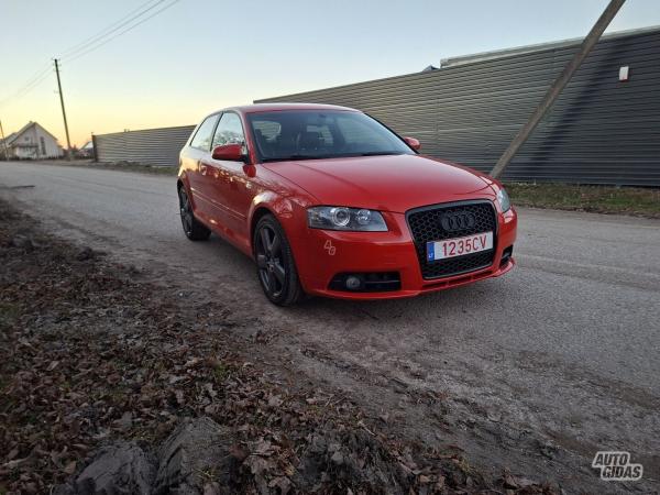 Red Audi A3 2006 in Marijampole, with an engine capacity of 2.00 L and mileage of 2398 thousand km for 3500 €, photo 4 on AUTOMOTO.COM.LV