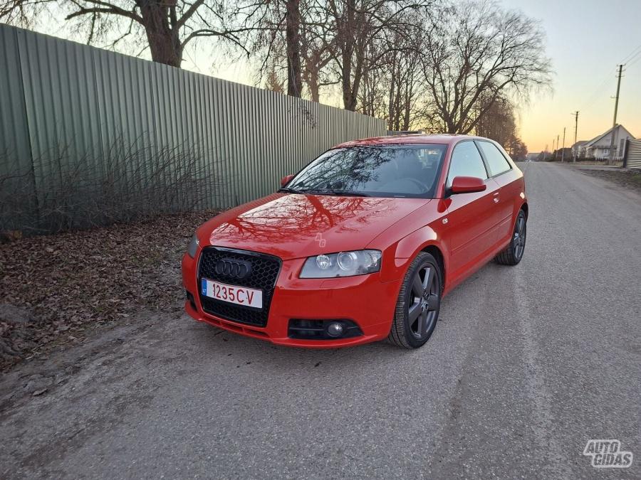 Sarkans Audi A3 2006 Marijampole, ar dzinēja tilpumu 2.00 L un nobraukumu 2398 tūkst. km par 3500 €, foto 5 vietnē AUTOMOTO.COM.LV
