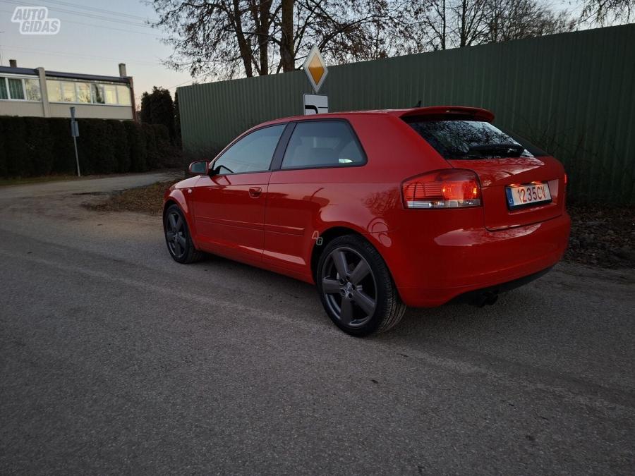 Sarkans Audi A3 2006 Marijampole, ar dzinēja tilpumu 2.00 L un nobraukumu 2398 tūkst. km par 3500 €, foto 6 vietnē AUTOMOTO.COM.LV