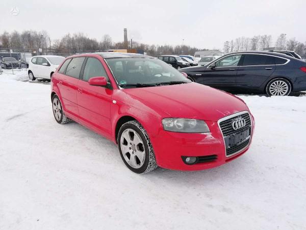 Sarkans Audi A3 2006 Marijampole, ar dzinēja tilpumu 1.60 L un nobraukumu 241 tūkst. km par 2399 €, foto 6 vietnē AUTOMOTO.COM.LV