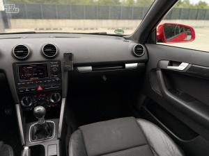Red Audi A3 2006 in Vilnius, with an engine capacity of 2.00 L and mileage of 351 thousand km for 2540 €, photo 15 on AUTOMOTO.COM.LV
