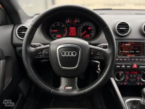 Red Audi A3 2006 in Vilnius, with an engine capacity of 2.00 L and mileage of 351 thousand km for 2540 €, photo 16 on AUTOMOTO.COM.LV