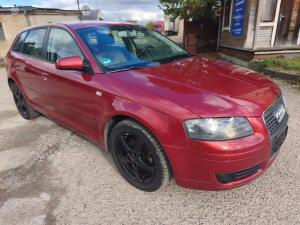 Red Audi A3 2006 in Utena, with an engine capacity of 1.60 L and mileage of 205 thousand km for 2700 €, photo 3 on AUTOMOTO.COM.LV