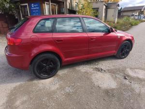 Red Audi A3 2006 in Utena, with an engine capacity of 1.60 L and mileage of 205 thousand km for 2700 €, photo 5 on AUTOMOTO.COM.LV
