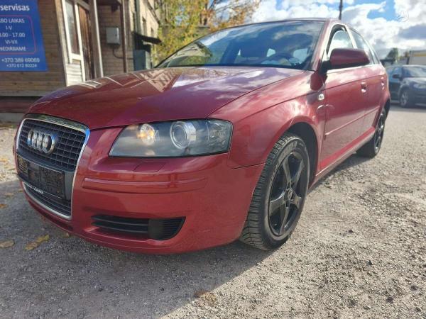 Sarkans Audi A3 2006 Utena, ar dzinēja tilpumu 1.60 L un nobraukumu 205 tūkst. km par 2700 €, foto 7 vietnē AUTOMOTO.COM.LV