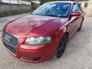 Red Audi A3 2006 in Utena, with an engine capacity of 1.60 L and mileage of 205 thousand km for 2700 €, photo 13 on AUTOMOTO.COM.LV