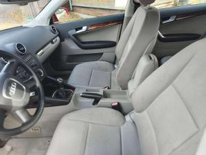 Red Audi A3 2006 in Utena, with an engine capacity of 1.60 L and mileage of 205 thousand km for 2700 €, photo 18 on AUTOMOTO.COM.LV