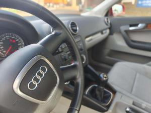 Red Audi A3 2006 in Utena, with an engine capacity of 1.60 L and mileage of 205 thousand km for 2700 €, photo 19 on AUTOMOTO.COM.LV