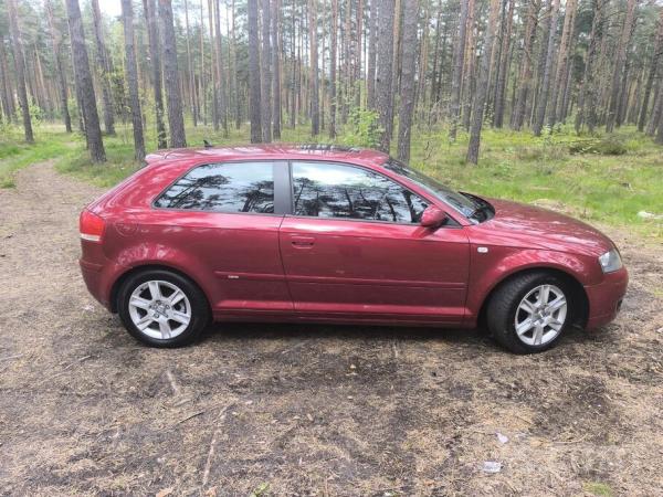 Sarkans Audi A3 2007 Rīga, ar dzinēja tilpumu 2.00 L un nobraukumu 340 tūkst. km par 3200 €, foto 4 vietnē AUTOMOTO.COM.LV