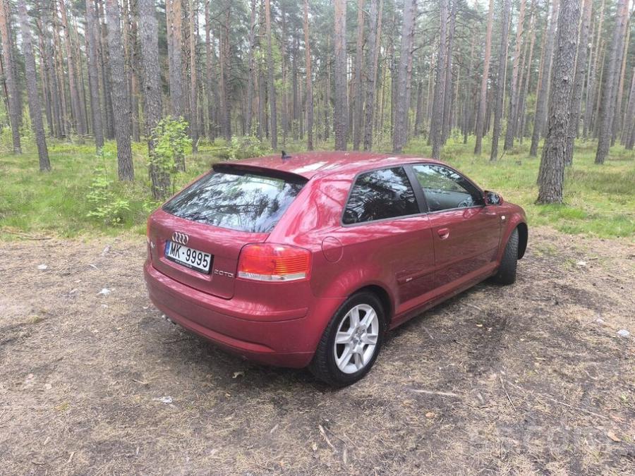 Red Audi A3 2007 in Riga, with an engine capacity of 2.00 L and mileage of 340 thousand km for 3200 €, photo 5 on AUTOMOTO.COM.LV