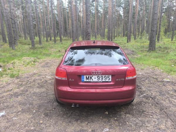 Sarkans Audi A3 2007 Rīga, ar dzinēja tilpumu 2.00 L un nobraukumu 340 tūkst. km par 3200 €, foto 6 vietnē AUTOMOTO.COM.LV