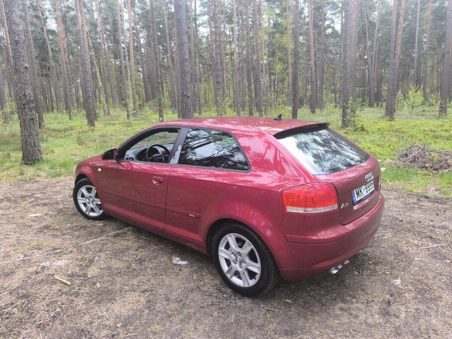 Red Audi A3 2007 in Riga, with an engine capacity of 2.00 L and mileage of 340 thousand km for 3200 €, photo 7 on AUTOMOTO.COM.LV