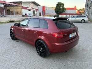 Red Audi A3 2007 in Riga, with an engine capacity of 2.00 L and mileage of 303 thousand km for 4050 €, photo 5 on AUTOMOTO.COM.LV