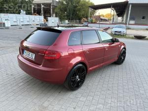 Red Audi A3 2007 in Riga, with an engine capacity of 2.00 L and mileage of 303 thousand km for 4050 €, photo 6 on AUTOMOTO.COM.LV