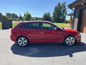Red Audi A3 2007 in Kaunas, with an engine capacity of 1.90 L and mileage of 380 thousand km for 1100 €, photo 4 on AUTOMOTO.COM.LV