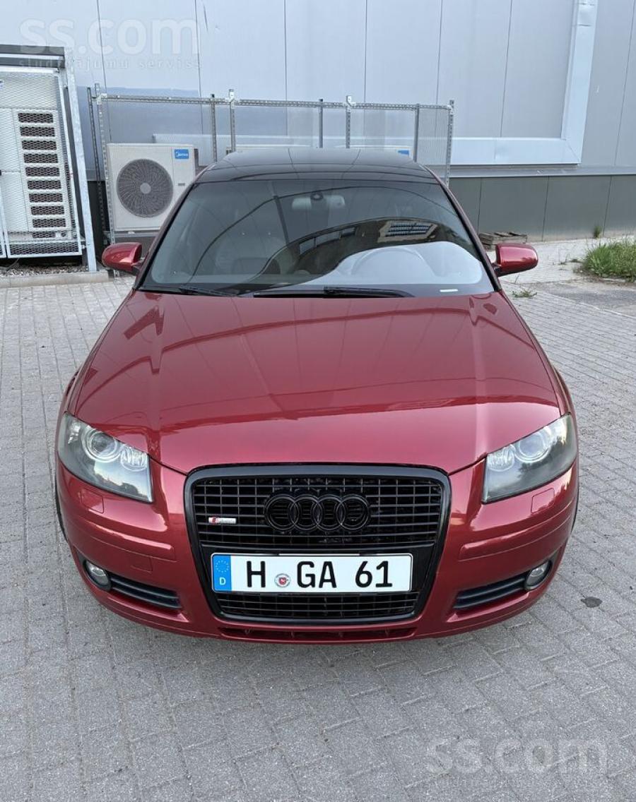 Sarkans Audi A3 2007 Rīga, ar dzinēja tilpumu 1.90 L un nobraukumu 303 tūkst. km par 3850 €, foto 4 vietnē AUTOMOTO.COM.LV