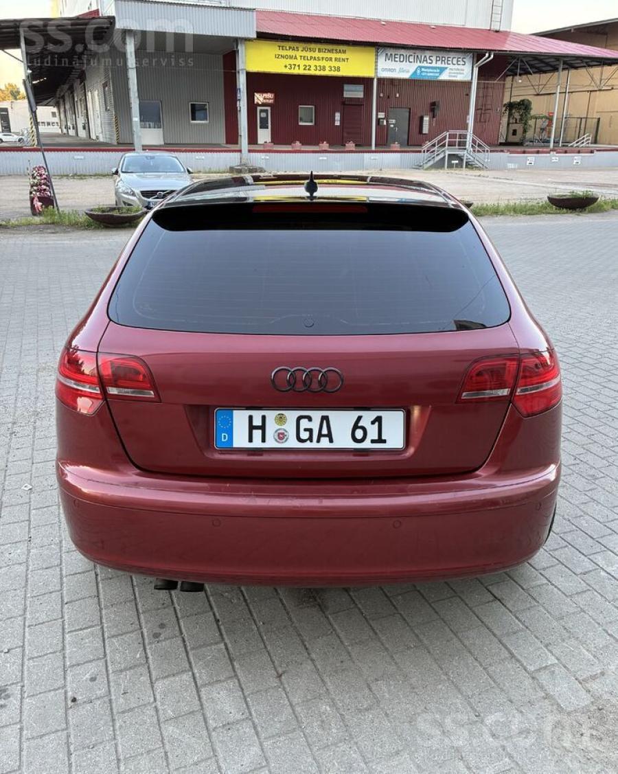 Sarkans Audi A3 2007 Rīga, ar dzinēja tilpumu 1.90 L un nobraukumu 303 tūkst. km par 3850 €, foto 7 vietnē AUTOMOTO.COM.LV