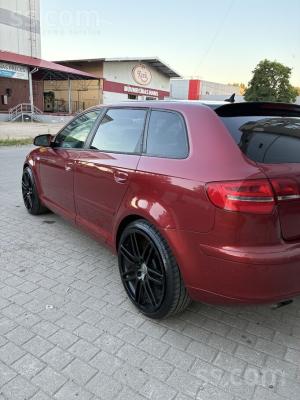 Sarkans Audi A3 2007 Rīga, ar dzinēja tilpumu 1.90 L un nobraukumu 303 tūkst. km par 3850 €, foto 8 vietnē AUTOMOTO.COM.LV