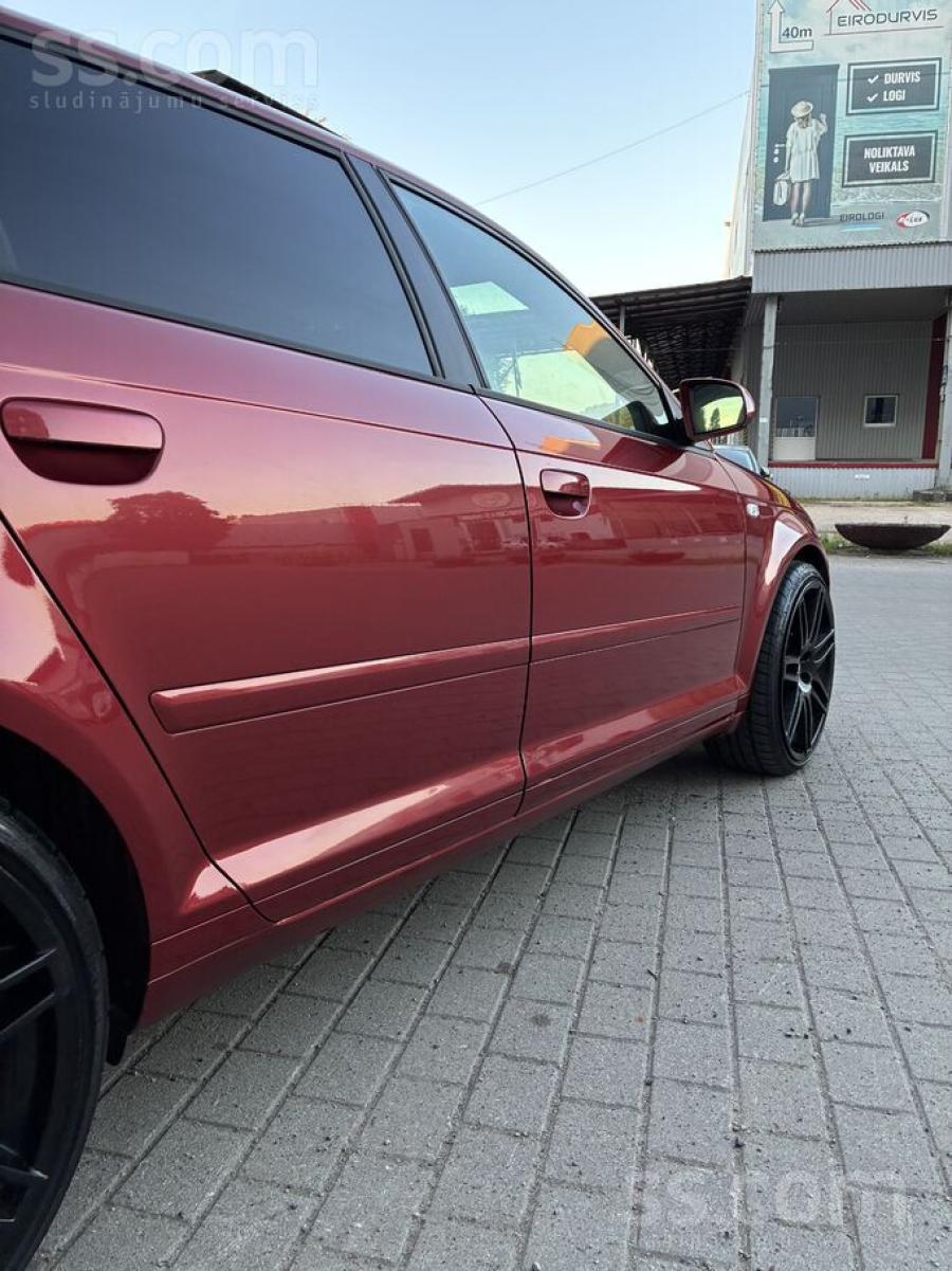 Sarkans Audi A3 2007 Rīga, ar dzinēja tilpumu 1.90 L un nobraukumu 303 tūkst. km par 3850 €, foto 11 vietnē AUTOMOTO.COM.LV