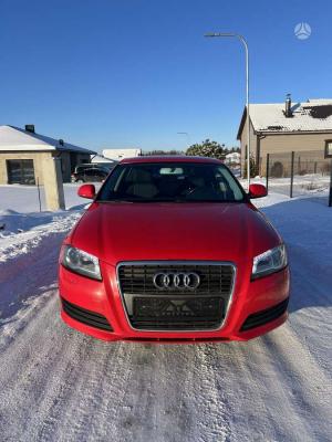 Red Audi A3 2008 in Kaunas, with an engine capacity of 1.39 L and mileage of 290 thousand km for 3350 €, photo 2 on AUTOMOTO.COM.LV
