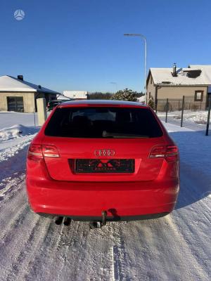 Red Audi A3 2008 in Kaunas, with an engine capacity of 1.39 L and mileage of 290 thousand km for 3350 €, photo 5 on AUTOMOTO.COM.LV