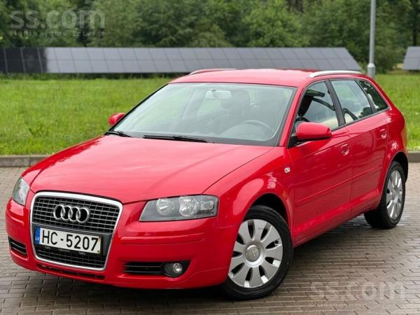 Красный Ауди А3 2008 в Елгава, объемом двигателя 2.00 л и пробегом 0 тыс. км за 3500 €, фото 1 на AUTOMOTO.COM.LV