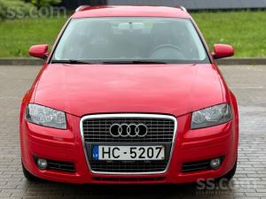Red Audi A3 2008 in Jelgava, with an engine capacity of 2.00 L and mileage of 0 thousand km for 3500 €, photo 3 on AUTOMOTO.COM.LV