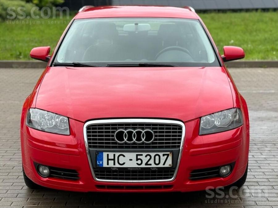 Red Audi A3 2008 in Jelgava, with an engine capacity of 2.00 L and mileage of 0 thousand km for 3500 €, photo 3 on AUTOMOTO.COM.LV