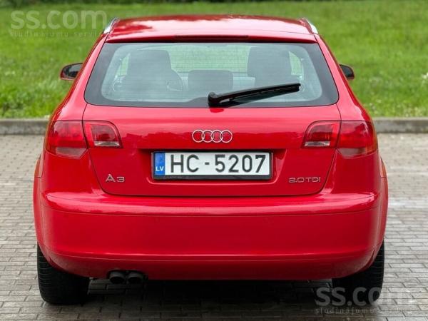Красный Ауди А3 2008 в Елгава, объемом двигателя 2.00 л и пробегом 0 тыс. км за 3500 €, фото 5 на AUTOMOTO.COM.LV