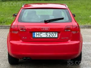 Red Audi A3 2008 in Jelgava, with an engine capacity of 2.00 L and mileage of 0 thousand km for 3500 €, photo 6 on AUTOMOTO.COM.LV
