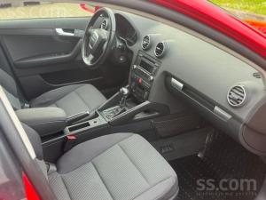 Red Audi A3 2008 in Jelgava, with an engine capacity of 2.00 L and mileage of 0 thousand km for 3500 €, photo 7 on AUTOMOTO.COM.LV