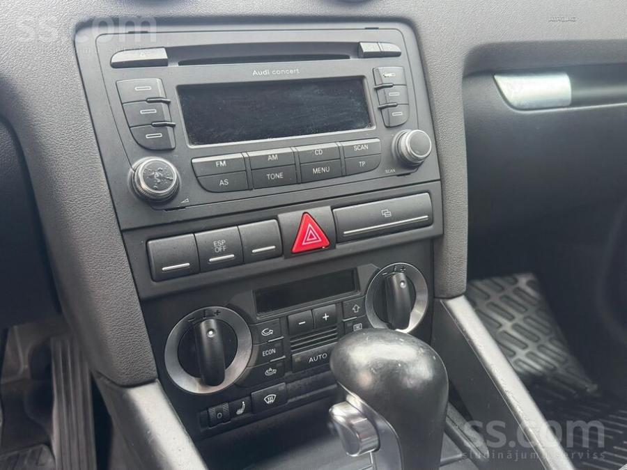 Red Audi A3 2008 in Jelgava, with an engine capacity of 2.00 L and mileage of 0 thousand km for 3500 €, photo 8 on AUTOMOTO.COM.LV