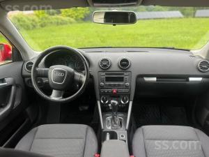 Red Audi A3 2008 in Jelgava, with an engine capacity of 2.00 L and mileage of 0 thousand km for 3500 €, photo 10 on AUTOMOTO.COM.LV