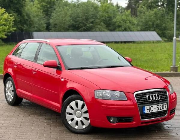Sarkans Audi A3 2008 Jelgava, ar dzinēja tilpumu 2.00 L un nobraukumu 290 tūkst. km par 3500 €, foto 3 vietnē AUTOMOTO.COM.LV