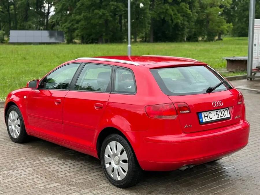 Sarkans Audi A3 2008 Jelgava, ar dzinēja tilpumu 2.00 L un nobraukumu 290 tūkst. km par 3500 €, foto 5 vietnē AUTOMOTO.COM.LV
