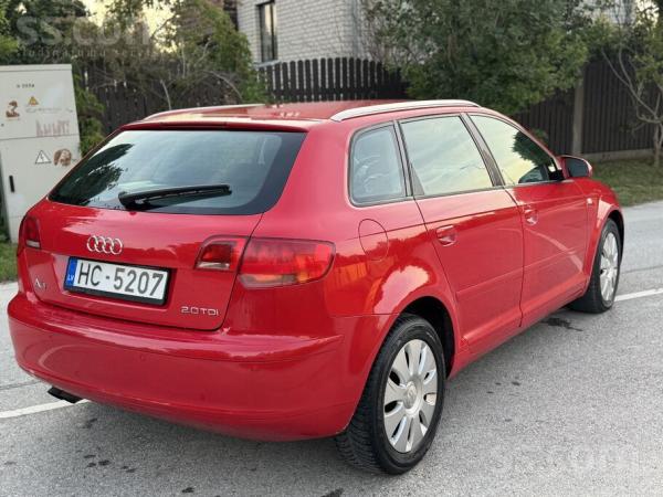 Красный Ауди А3 2008 в Елгава, объемом двигателя 2.00 л и пробегом 290 тыс. км за 3100 €, фото 5 на AUTOMOTO.COM.LV