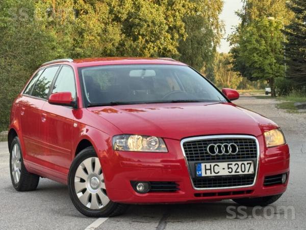 Красный Ауди А3 2008 в Елгава, объемом двигателя 2.00 л и пробегом 290 тыс. км за 3100 €, фото 7 на AUTOMOTO.COM.LV