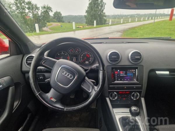 Sarkans Audi A3 2008 Aizkraukle, ar dzinēja tilpumu 1.90 L un nobraukumu 337 tūkst. km par 3500 €, foto 2 vietnē AUTOMOTO.COM.LV