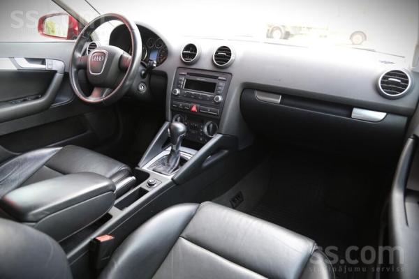Красный Ауди А3 2008 в Рига, объемом двигателя 2.00 л и пробегом 324 тыс. км за 2995 €, фото 9 на AUTOMOTO.COM.LV