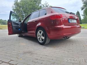 Красный Ауди А3 2008 в Лиепая, объемом двигателя 1.90 л и пробегом 269 тыс. км за 3300 €, фото 3 на AUTOMOTO.COM.LV